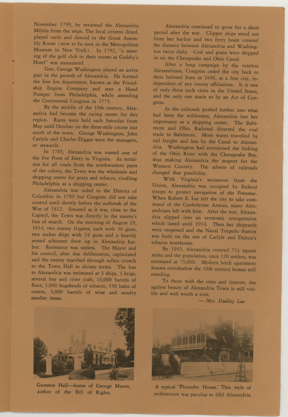 History of The Old Club Restaurant From The 1790s Until The Present