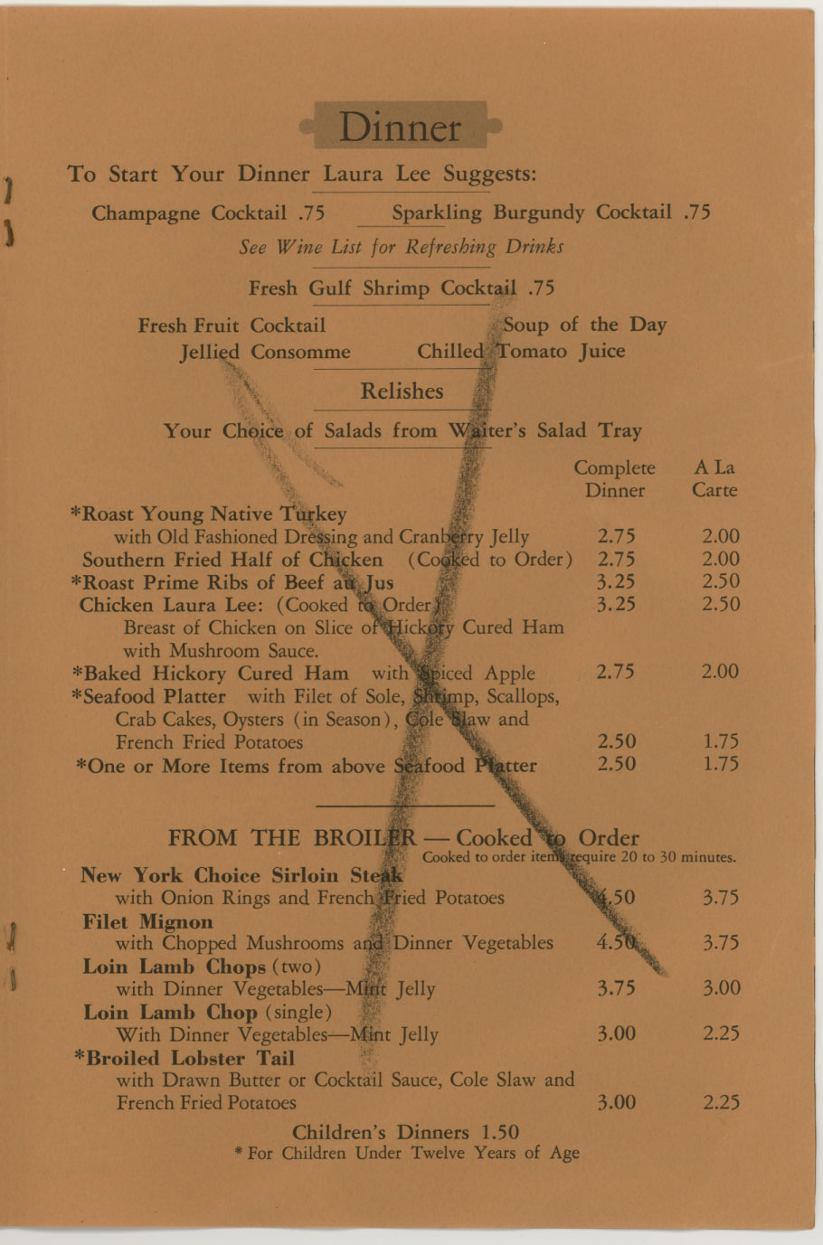 History of The Old Club Restaurant From The 1790s Until The Present