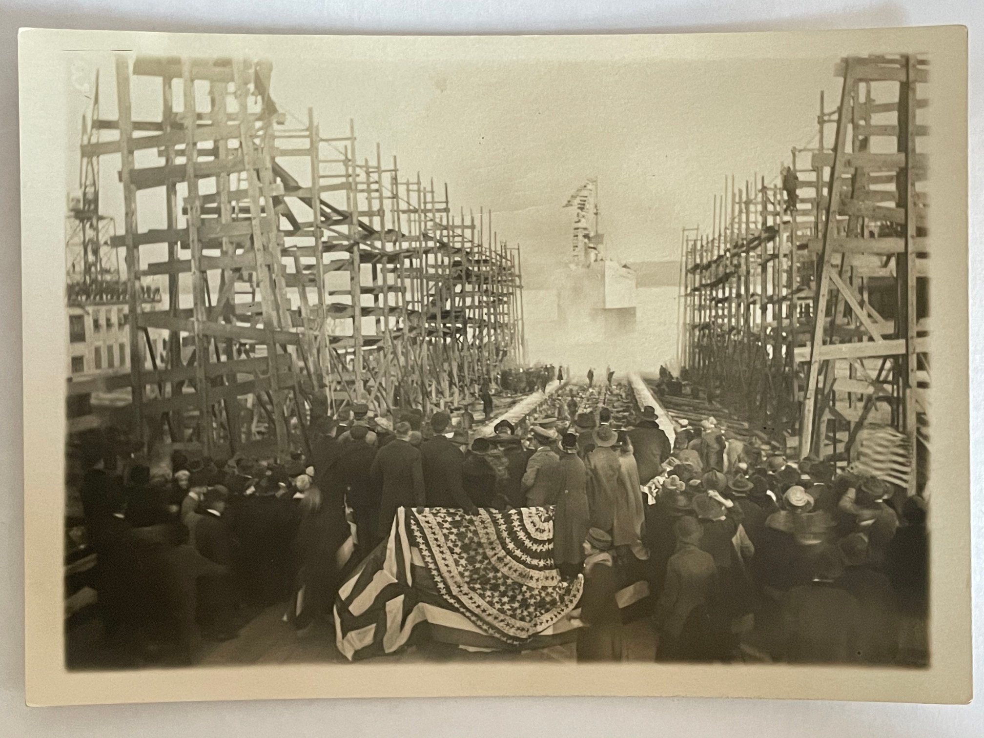 Launching of the Gunston Hall at Alexandria, Virginia